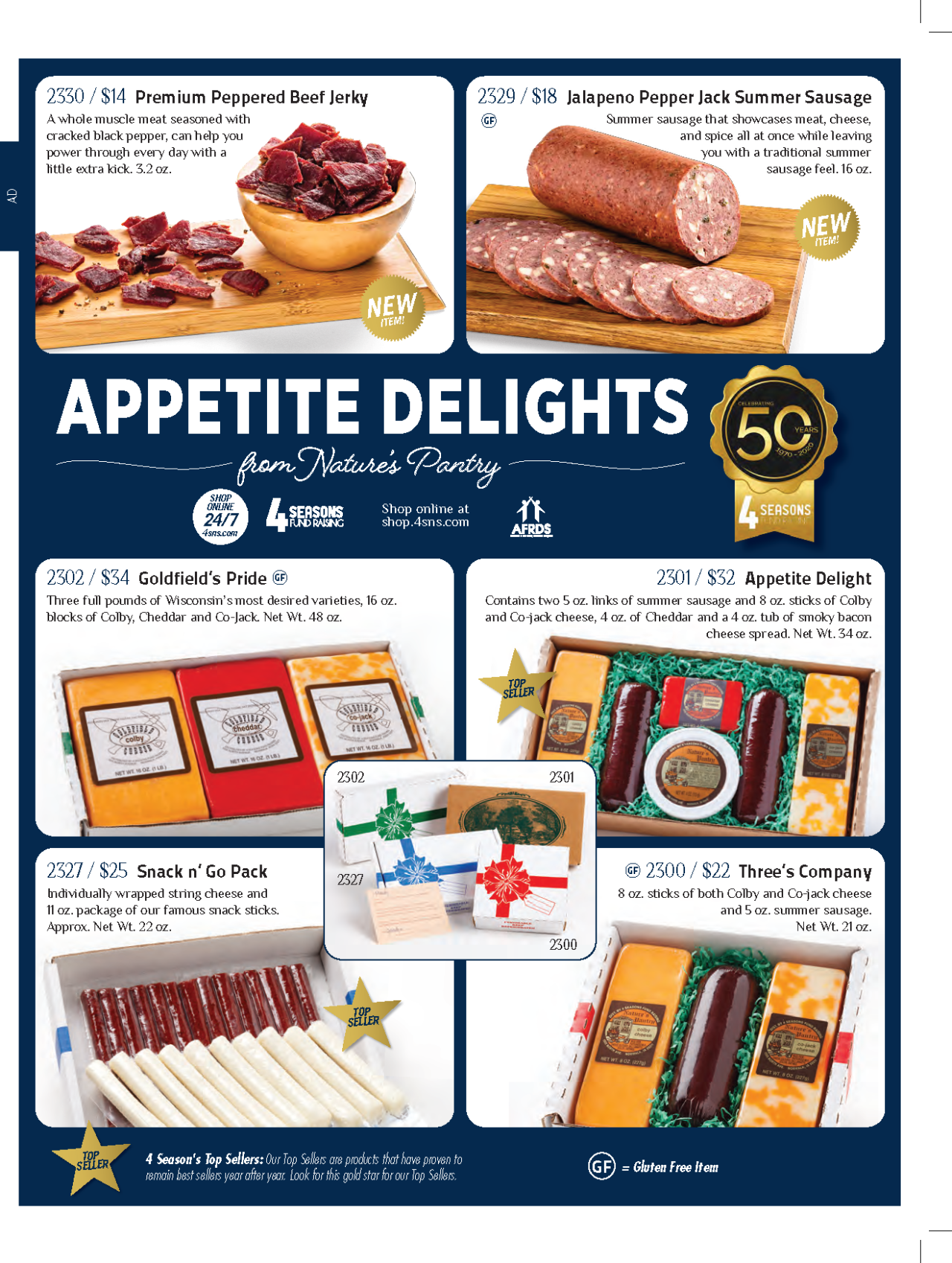 Appetite Delight - 4 Seasons Fund Raising